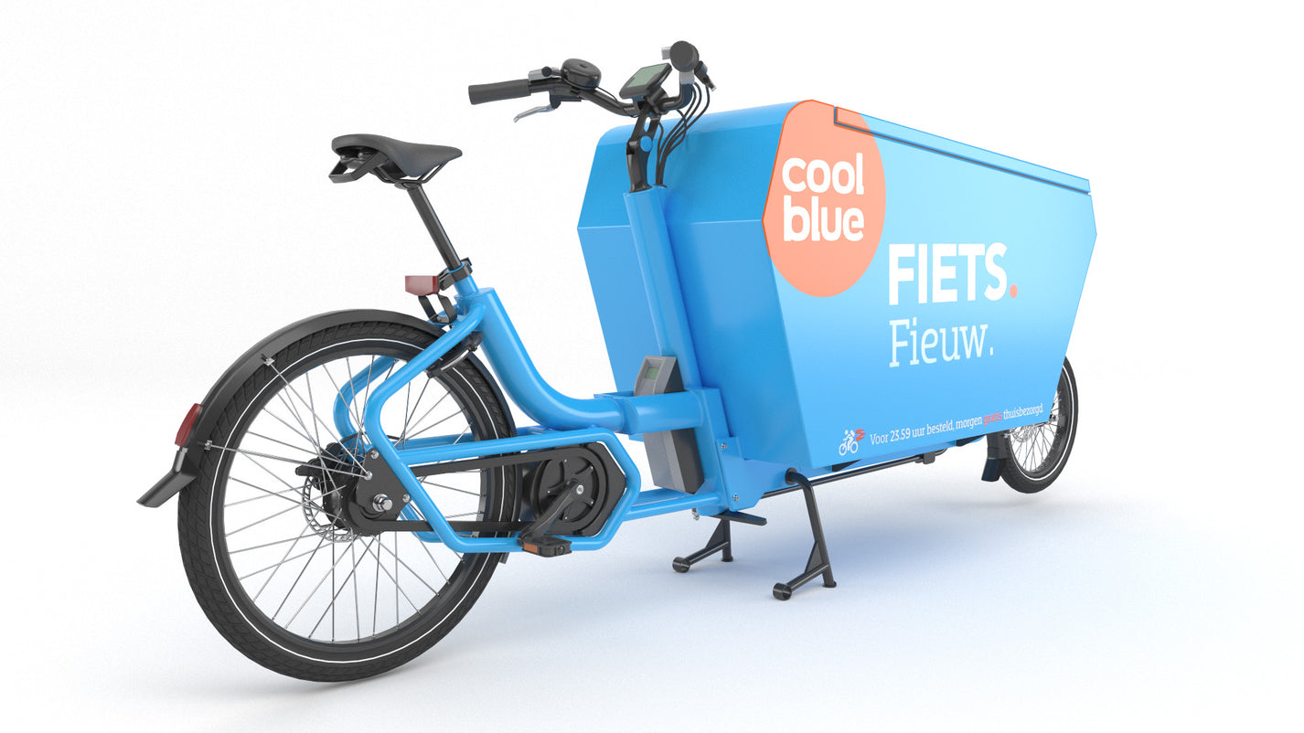 Coolblue delivery bike 3D model – patrickgoud